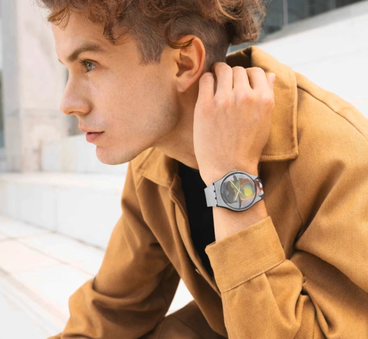 SWATCH ART JOURNEY 2023 - LE FILS DE L'HOMME BY RENE MAGRITTE - OROLOGI ...